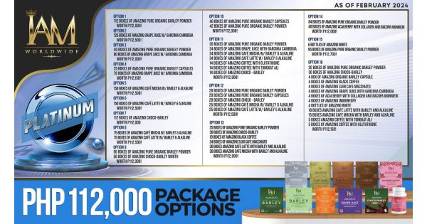 IAM Worldwide Platinum Package - Beauty Shop Philippines